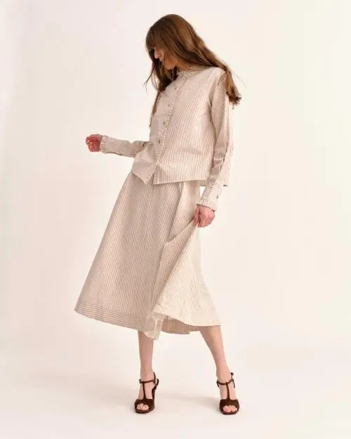 CARTOLINA Percy Seersucker Button Up Shirt