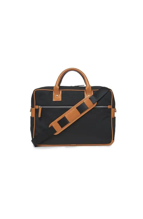KORCHMAR Redford Ballistic And Leather Briefcase