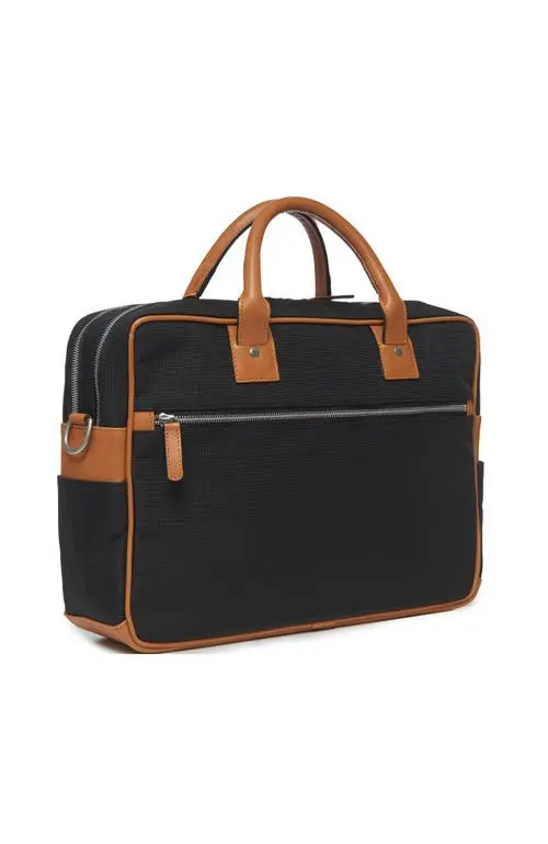 KORCHMAR Redford Ballistic And Leather Briefcase