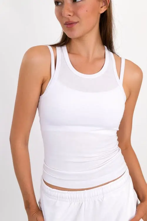 ON/OFF ESSENTIALS The Essential Tank - White