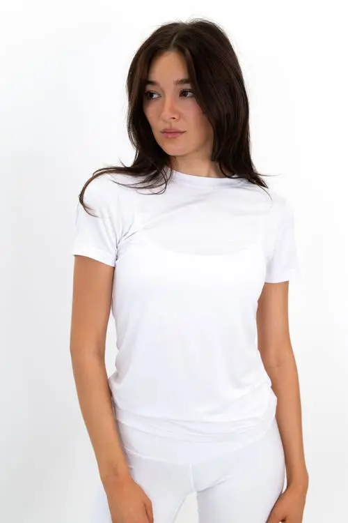 ON/OFF ESSENTIALS The Everyday Tee - White