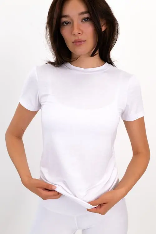 ON/OFF ESSENTIALS The Everyday Tee - White