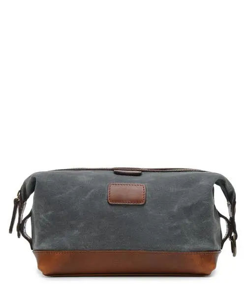 KORCHMAR Ryder Waxed Canvas Dopp Kit - Grey