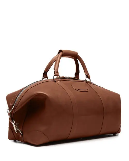 KORCHMAR Twain 22" Leather Weekender - Brown