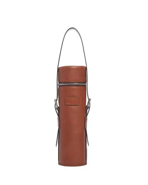 KORCHMAR Bellevue Leather Bottle Bag - Brown
