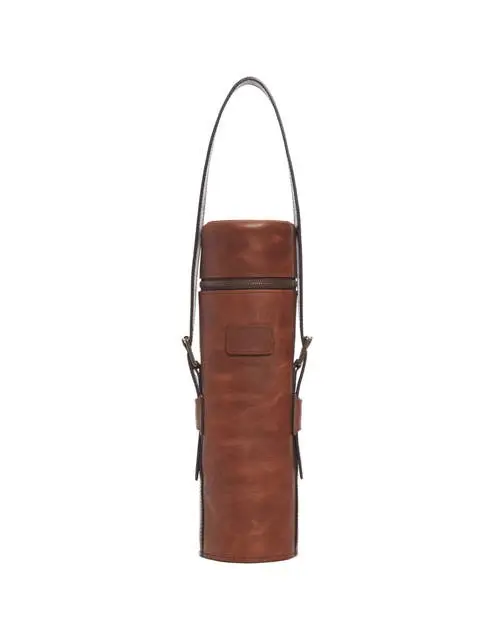 KORCHMAR Bellevue Leather Bottle Bag - Espresso
