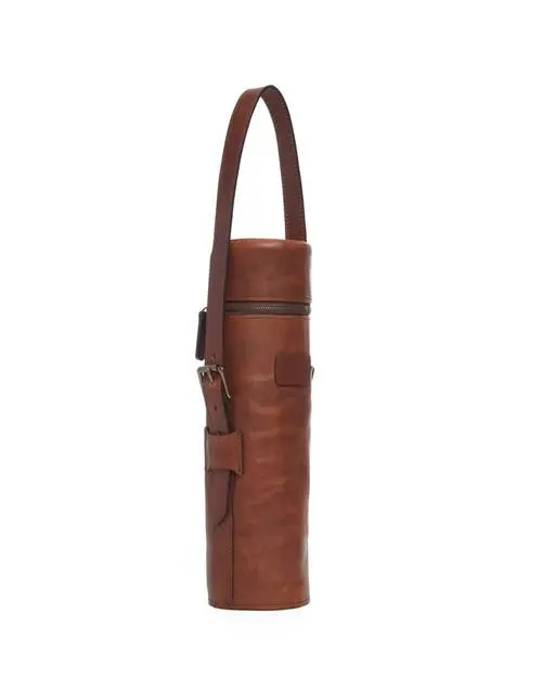 KORCHMAR Bellevue Leather Bottle Bag - Espresso