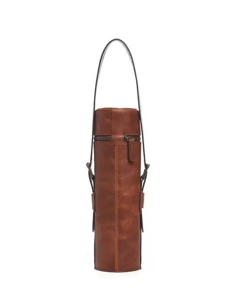 KORCHMAR Bellevue Leather Bottle Bag - Espresso
