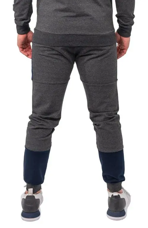 MACEOO Colorblock Stretch Cotton Joggers