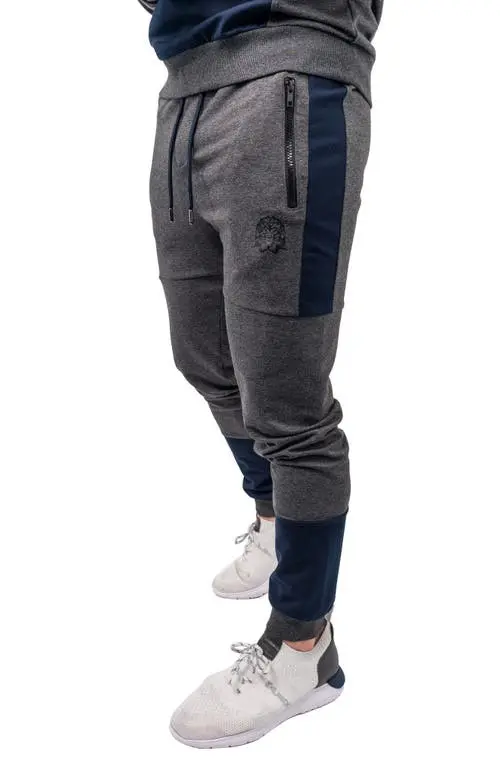 MACEOO Colorblock Stretch Cotton Joggers