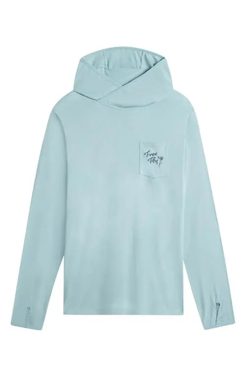 FREE FLY Lightweight Hooded Long Sleeve Shirt