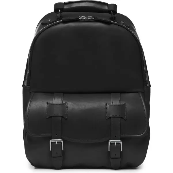 KORCHMAR Lewis Heritage Leather Backpack - Black