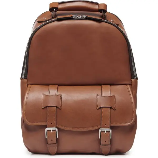 KORCHMAR Lewis Heritage Leather Backpack - Brown