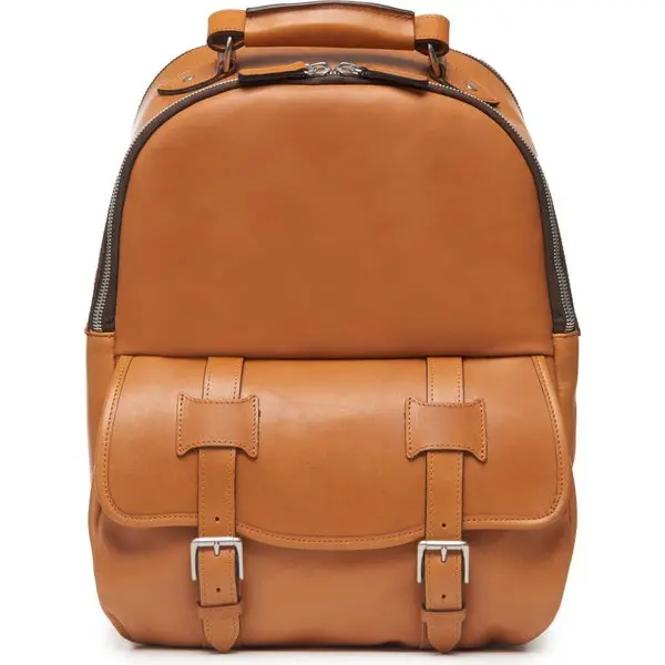 KORCHMAR Lewis Heritage Leather Backpack - Tan