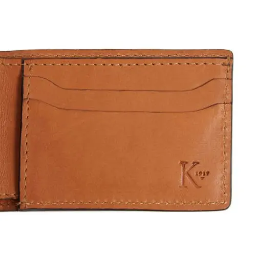 KORCHMAR George Slim Leather Billfold - Tan