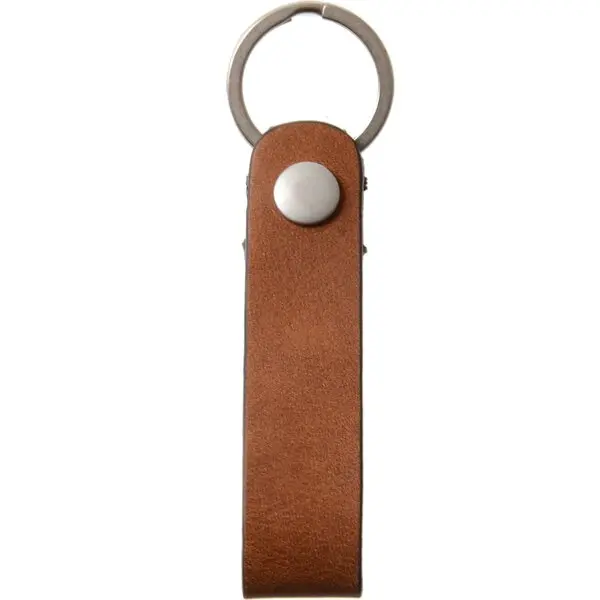 KORCHMAR Arthur Leather Key Chain - Espresso