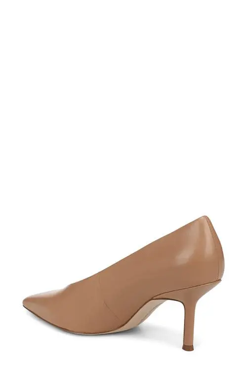 FAVORITE DAUGHTER Zoe Leather Stiletto Pumps - Macchiato