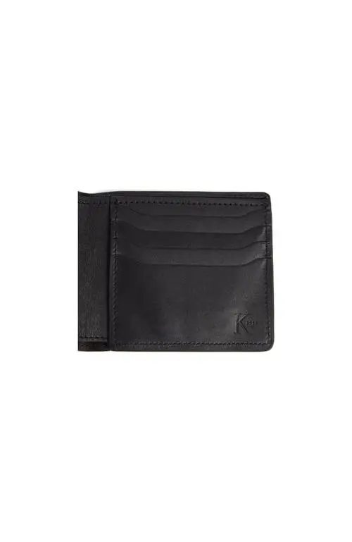 KORCHMAR York Ii Slim Leather Wallet - Black