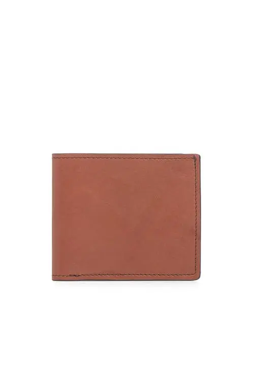 KORCHMAR York Ii Slim Leather Wallet - Brown
