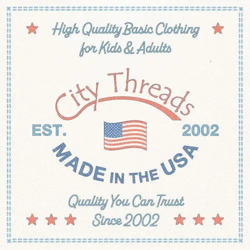 CITY THREADS USA-MADE 100% Organic Cotton Leggings - Pink