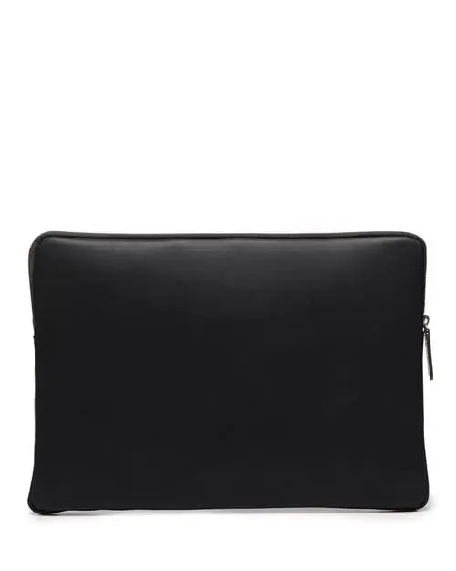 KORCHMAR Clifford Leather Laptop Sleeve - Black