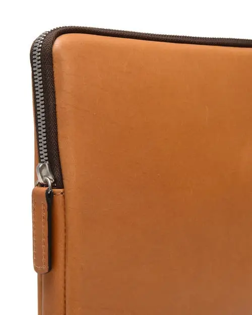 KORCHMAR Clifford Leather Laptop Sleeve - Tan
