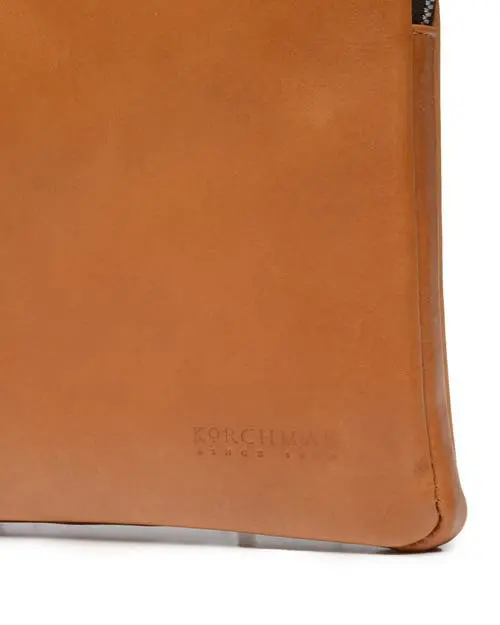 KORCHMAR Clifford Leather Laptop Sleeve - Tan