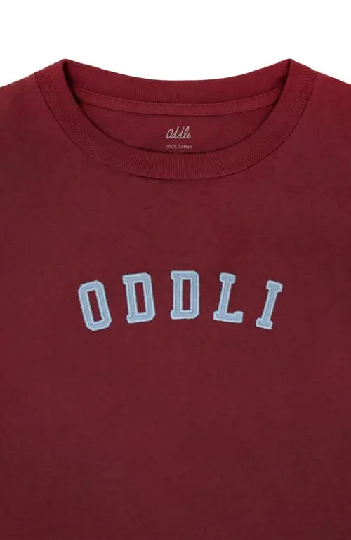 ODDLI Tee - Maroon