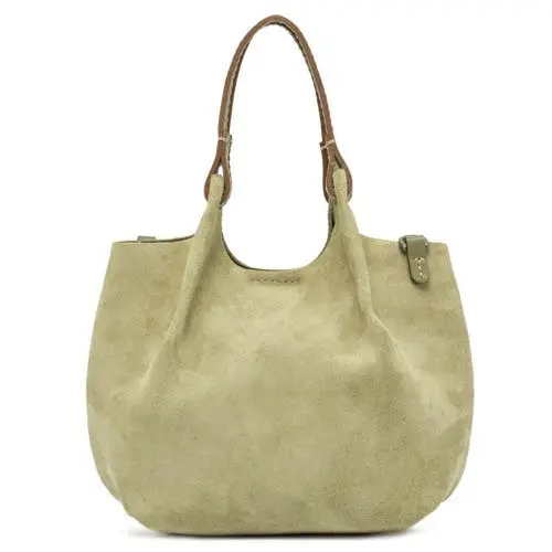 GIANNI CHIARINI Dua Leather Mini Hobo Bag - Light-green