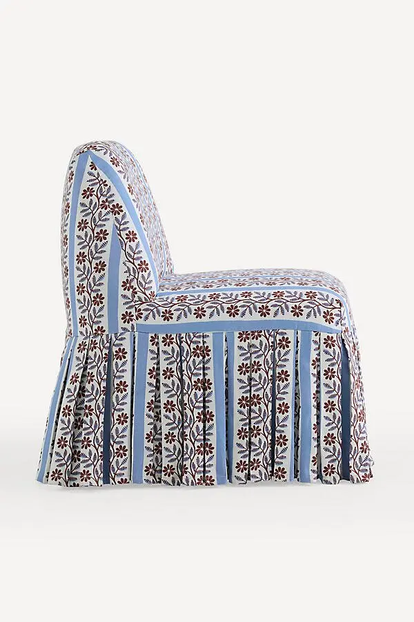 Anthropologie Amelia Ruffle Slipcover