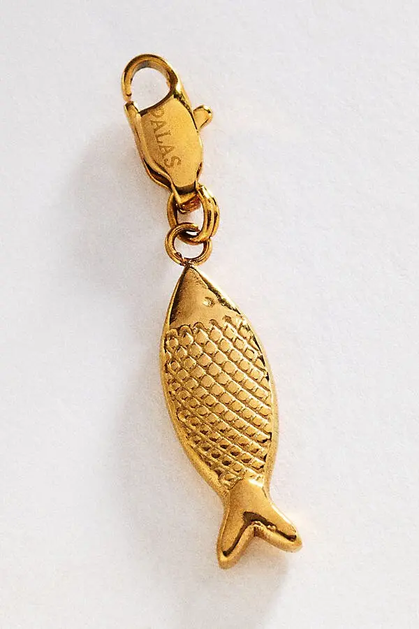 Anthropologie Palas Golden Fish Charm - Gold