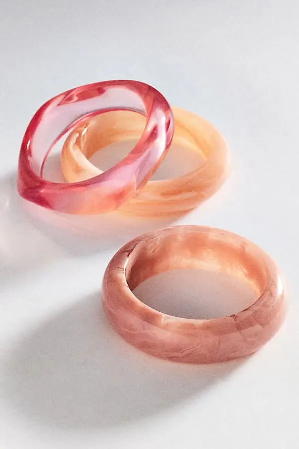 LUV AJ The Formentera Bangles, Set Of 3