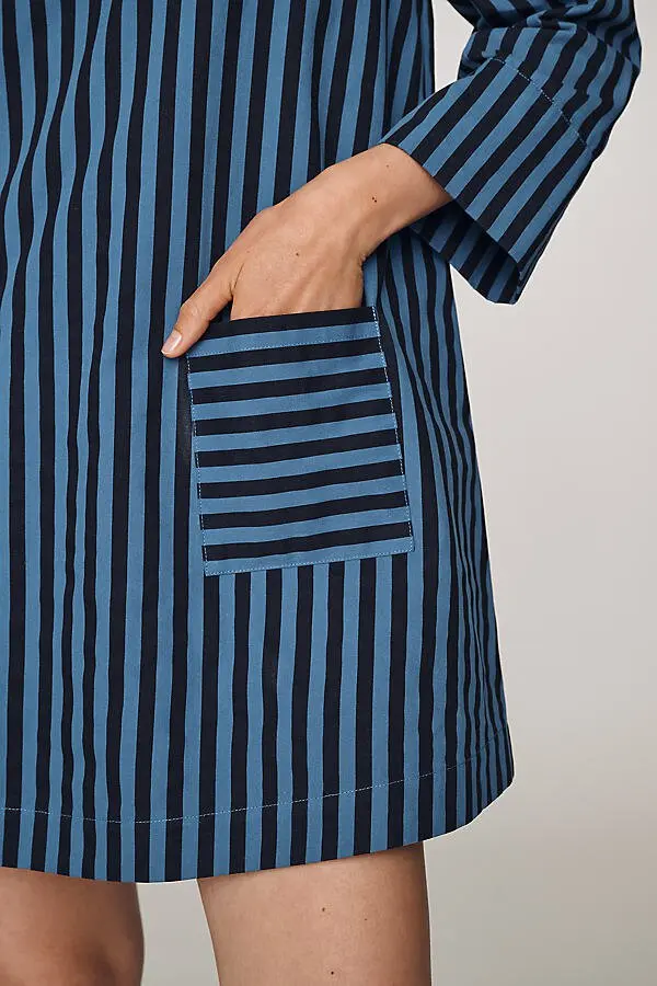 English Factory Cotton Kaftan Mi Dress