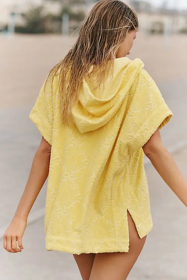 Anthropologie Cotton Hooded Tunic Top