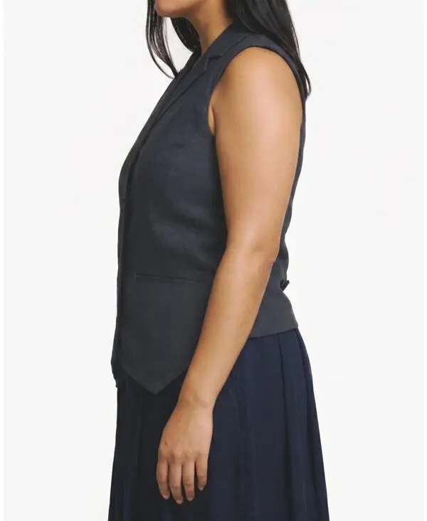 Universal Standard Edwin Denim Look Vest