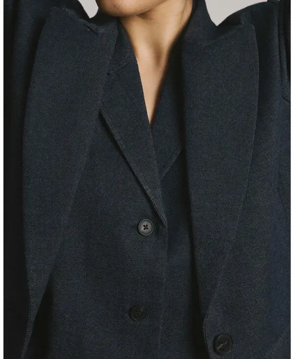 Universal Standard Edwin Denim Look Vest