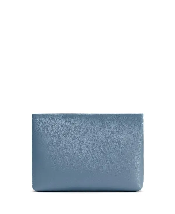 Cuyana Medium Zipper Pouch - Azure