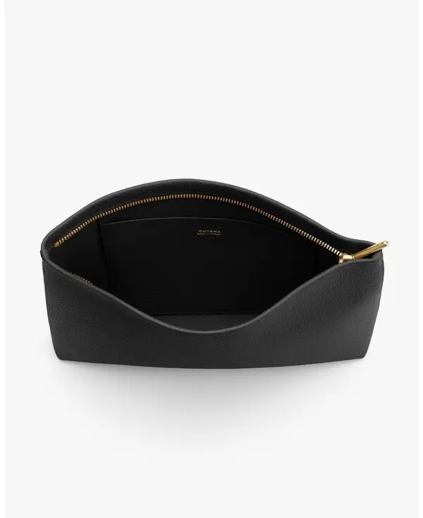 Cuyana Medium Zipper Pouch - Black