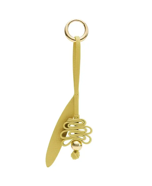 Cuyana Serpentina Keychain - Lime