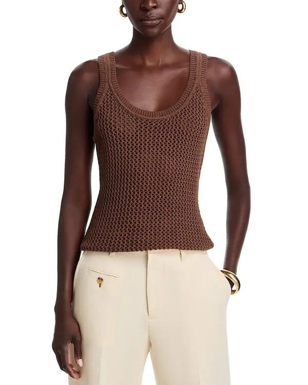 TOCCIN Andy Tank Top - Cocoa