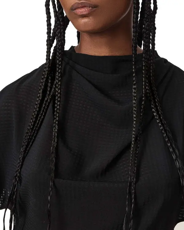ALLSAINTS Leslie Check Top