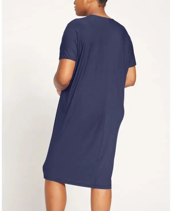 Universal Standard Liquid Jersey V-neck Dress - Midnight