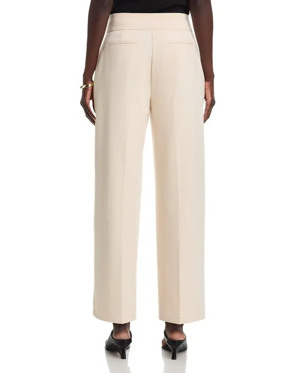 T Tahari Wide Leg Pants - Cream