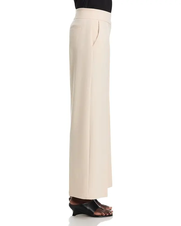 T Tahari Wide Leg Pants - Cream