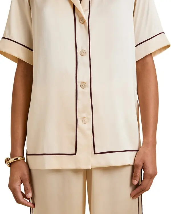 Olivia Von Halle Tilda Silk Pajama Set
