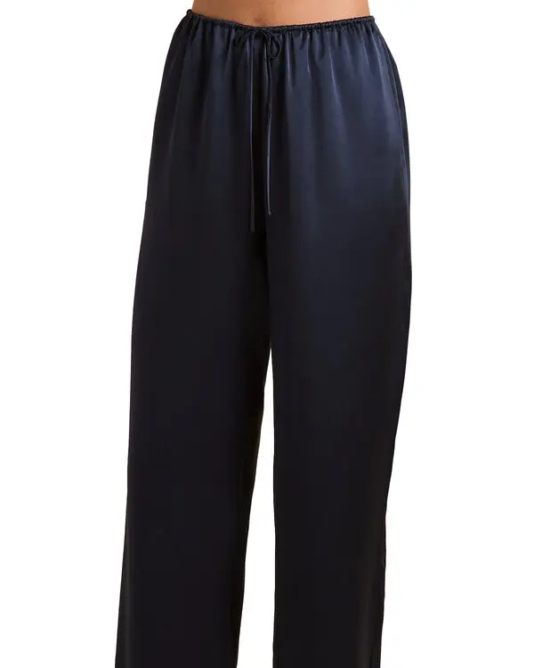 Olivia Von Halle Elvira Silk Long Camisole & Pants Pajama Set