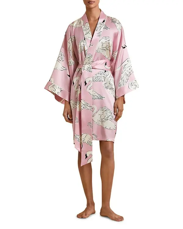 Olivia Von Halle Mimi Silk Robe