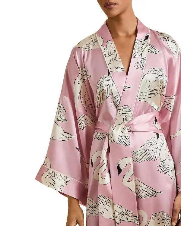 Olivia Von Halle Mimi Silk Robe