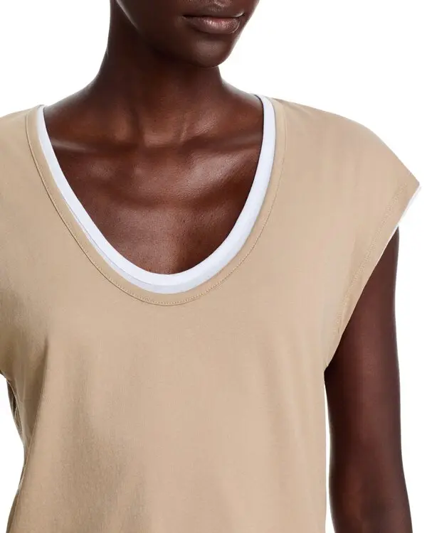 Majestic Filatures Layered Look Top