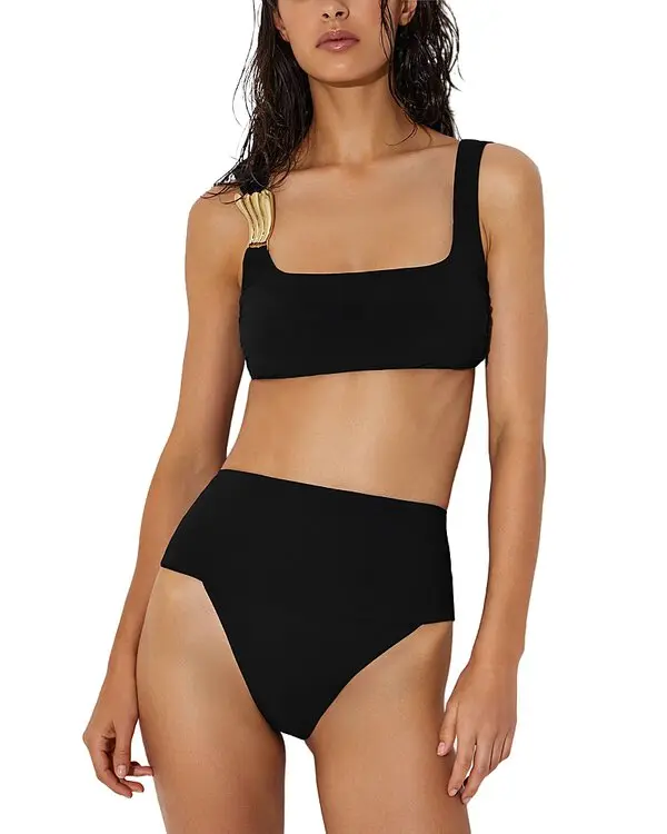 REISS Hardware Trim Bikini Top